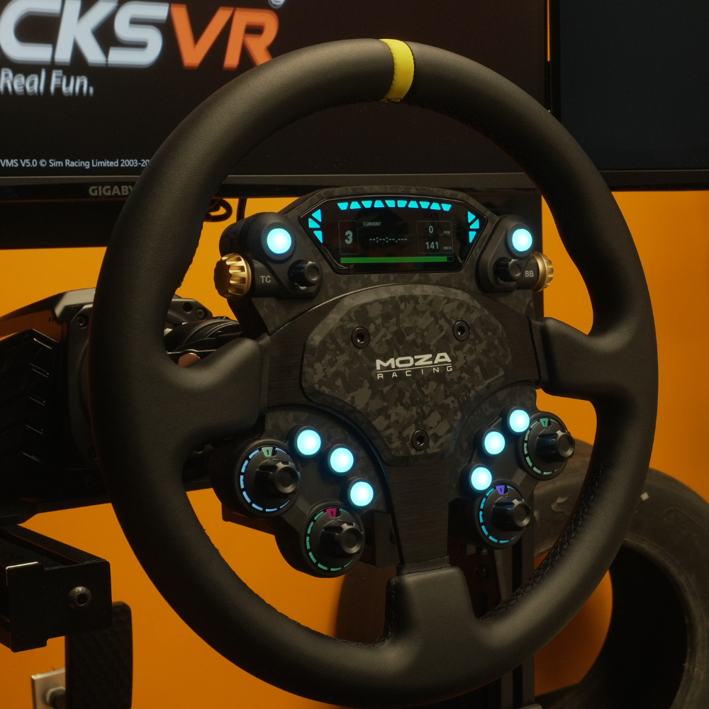 New Release - Moza CS Pro Steering Wheel – TracksVR