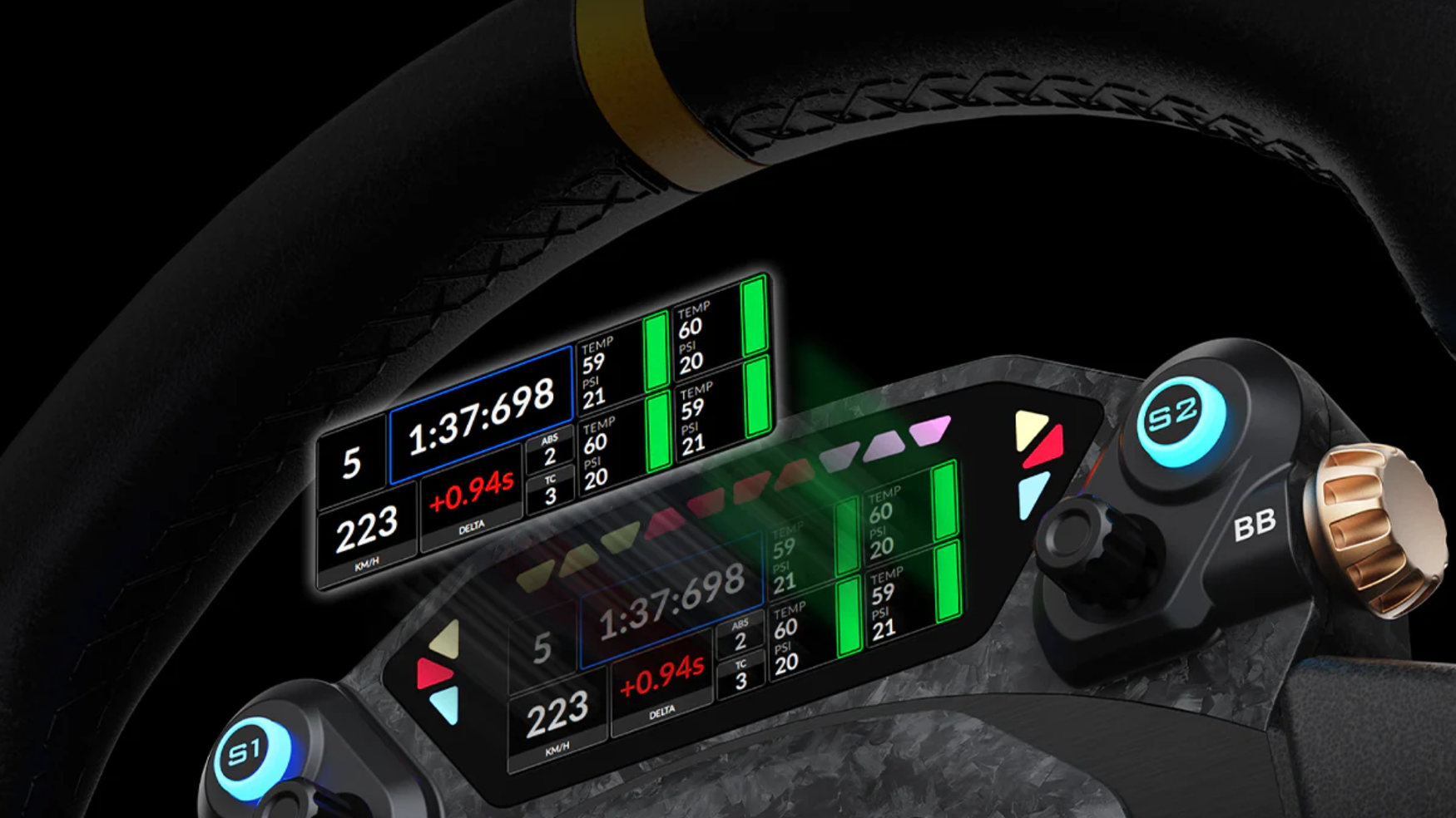 New Release - Moza CS Pro Steering Wheel – TracksVR